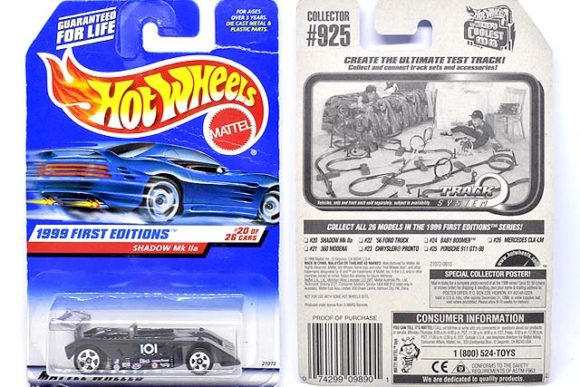 SHADOW Mk IIaのレビュー！Can-Amレース参戦車からキャスト化された黒いヤツ[21072] | Hot Wheels 情報まとめ ...