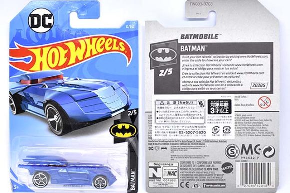 BATMOBILE (2019)のレビュー！ホットウィールオリジナルのDCライセンスドカー！？[FWG03] | Hot Wheels 情報 ...