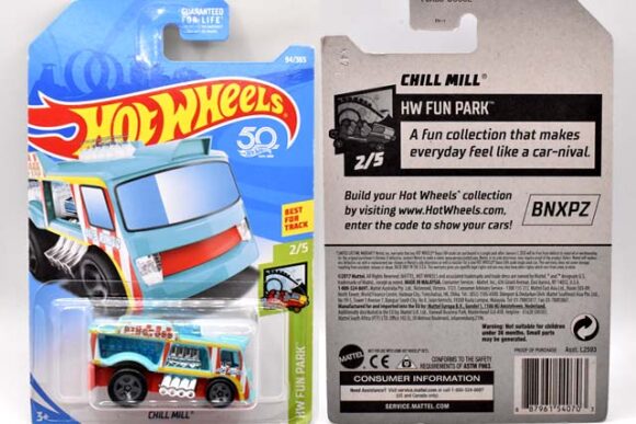 CHILL MILLのレビュー！これはレーシングカーですか？ミルクトラックですか？[FJX58/JBC28] | Hot Wheels 情報 ...