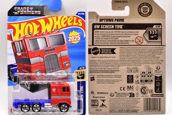 OPTIMUS PRIMEのレビュー！やっぱり変形しないベーシック版コンボイ司令官！！[HYW26] | Hot Wheels 情報まとめ ...